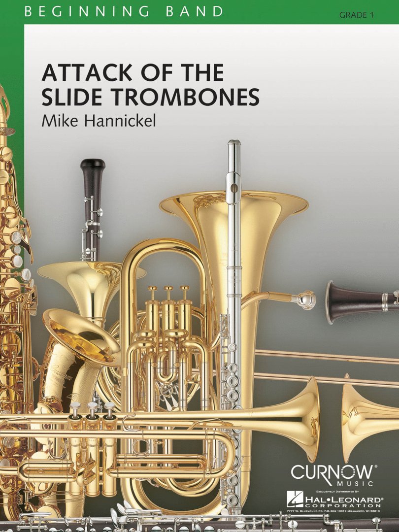 Attack of the Slide Trombones: Grade 1 - Score and Parts